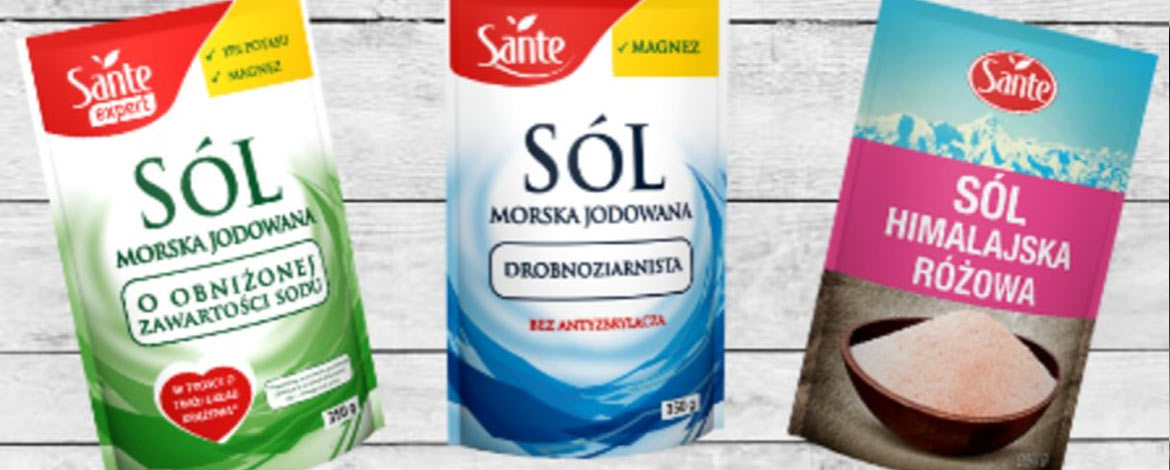 Nie musisz solić mniej, sól inaczej! - Sante