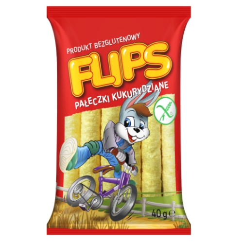 Chrupki kukurydziane Flips - Sante